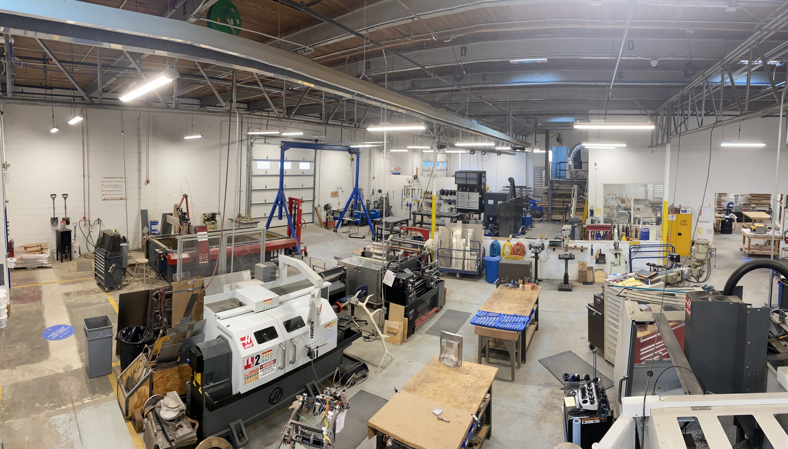 Machine and Fabrication Shop Equipment - STEAM Studio